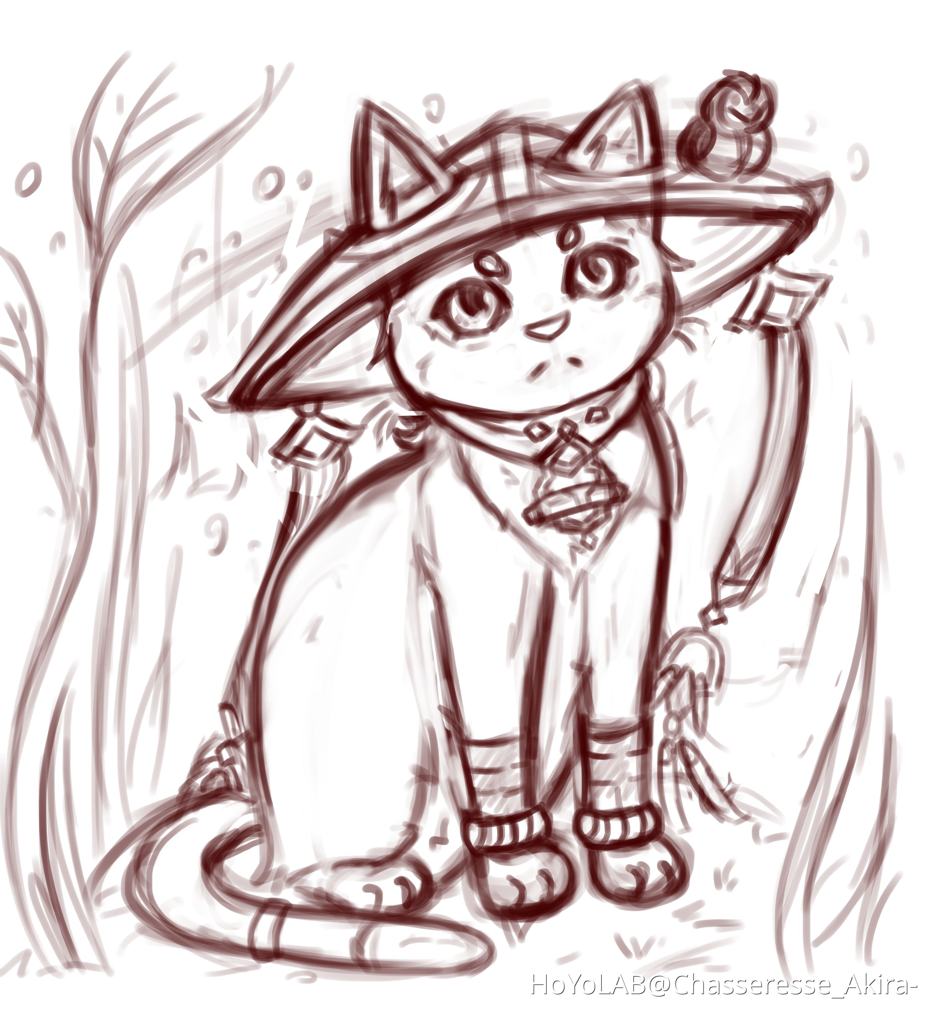ScaraMeow~ doodles Genshin Impact | HoYoLAB