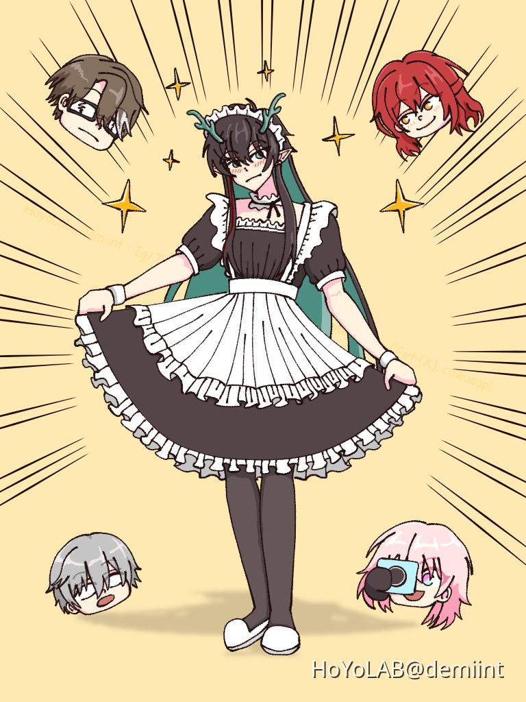 Dan Heng IL + maid outfit Honkai: Star Rail | HoYoLAB