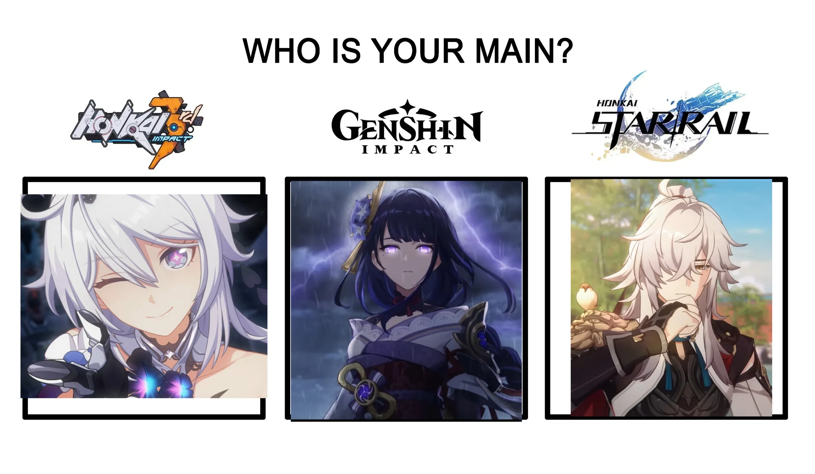 My Mains in HSR,Hi3 & Genshin! ⊂⁠(⁠・⁠ ⁠・⁠⊂⁠) | HoYoLAB