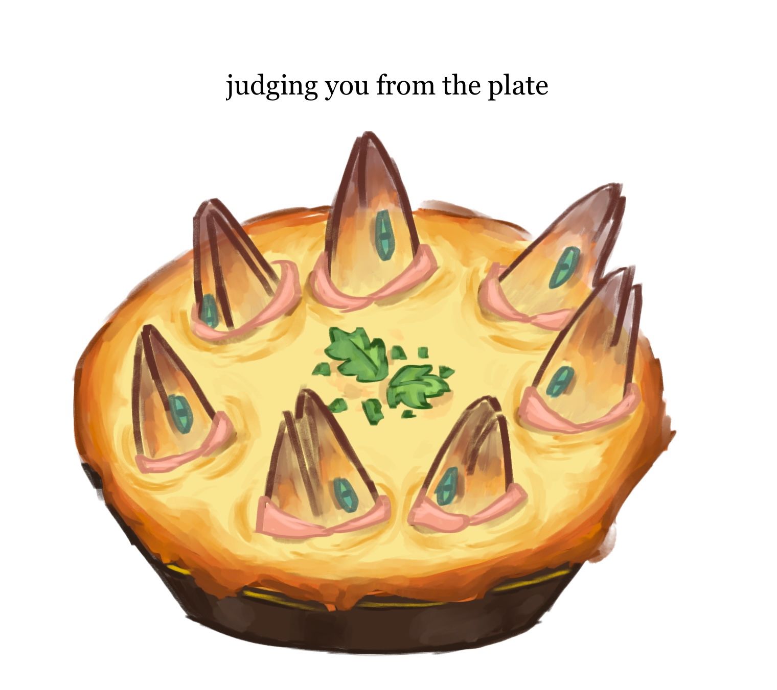 a dish humanity might not be ready for… (slight spoilers for serene’s ...