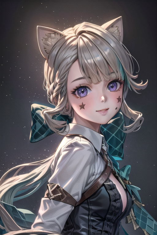 I asked Ai to draw Lynette. Genshin Impact | HoYoLAB