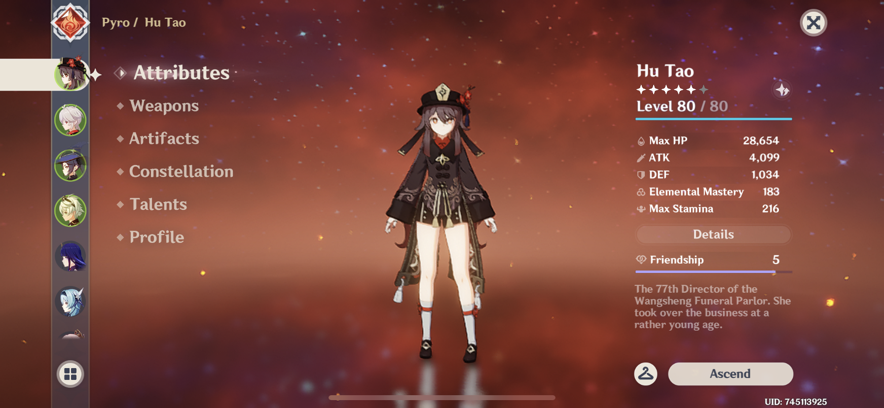 My Hu Tao has 4k attack Genshin Impact | HoYoLAB