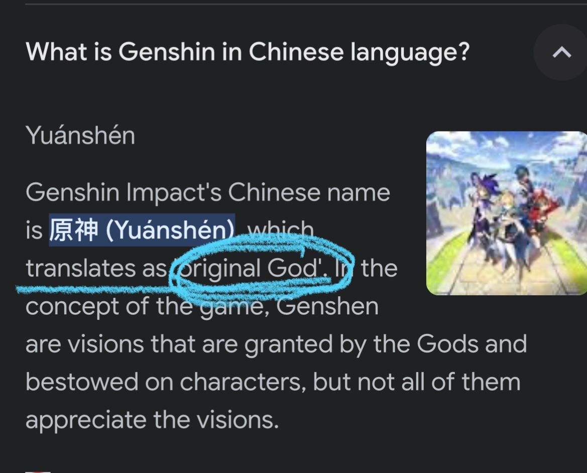 for the ppl into the lore/conspiracies Genshin Impact | HoYoLAB