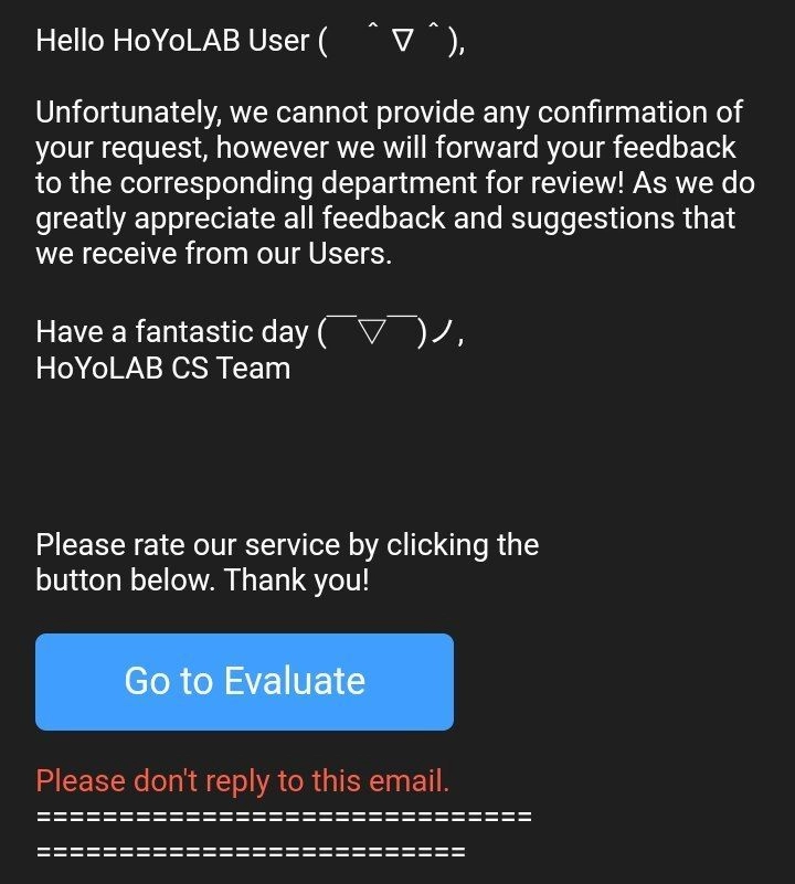 Really, Hoyo? | HoYoLAB