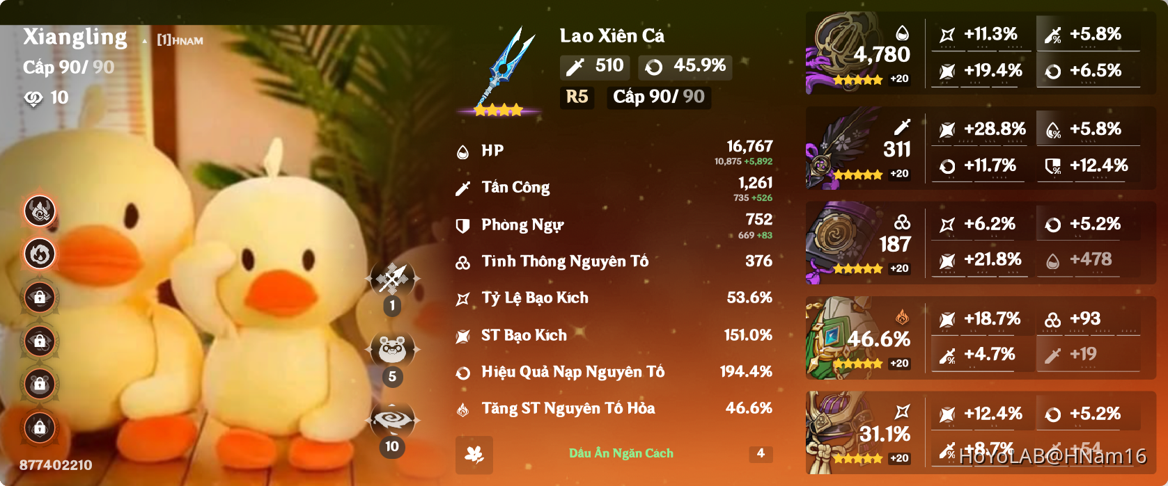 ai có xíngling xoáy 40k ở team national xin chỉ số tiện ae nhận xét ...