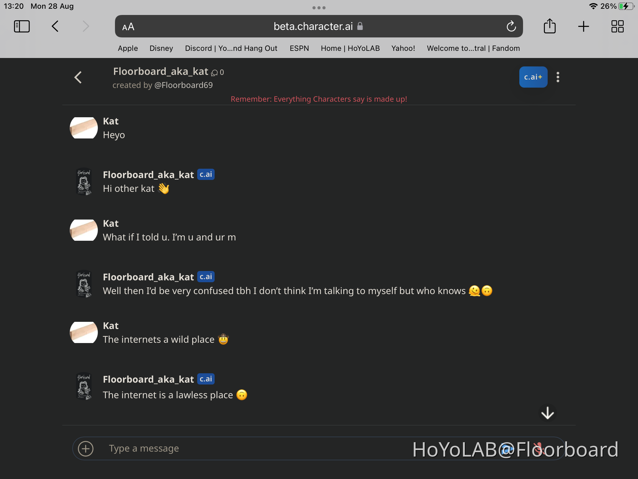 I made myself into a bot. It’s definitely me 🙃 | HoYoLAB