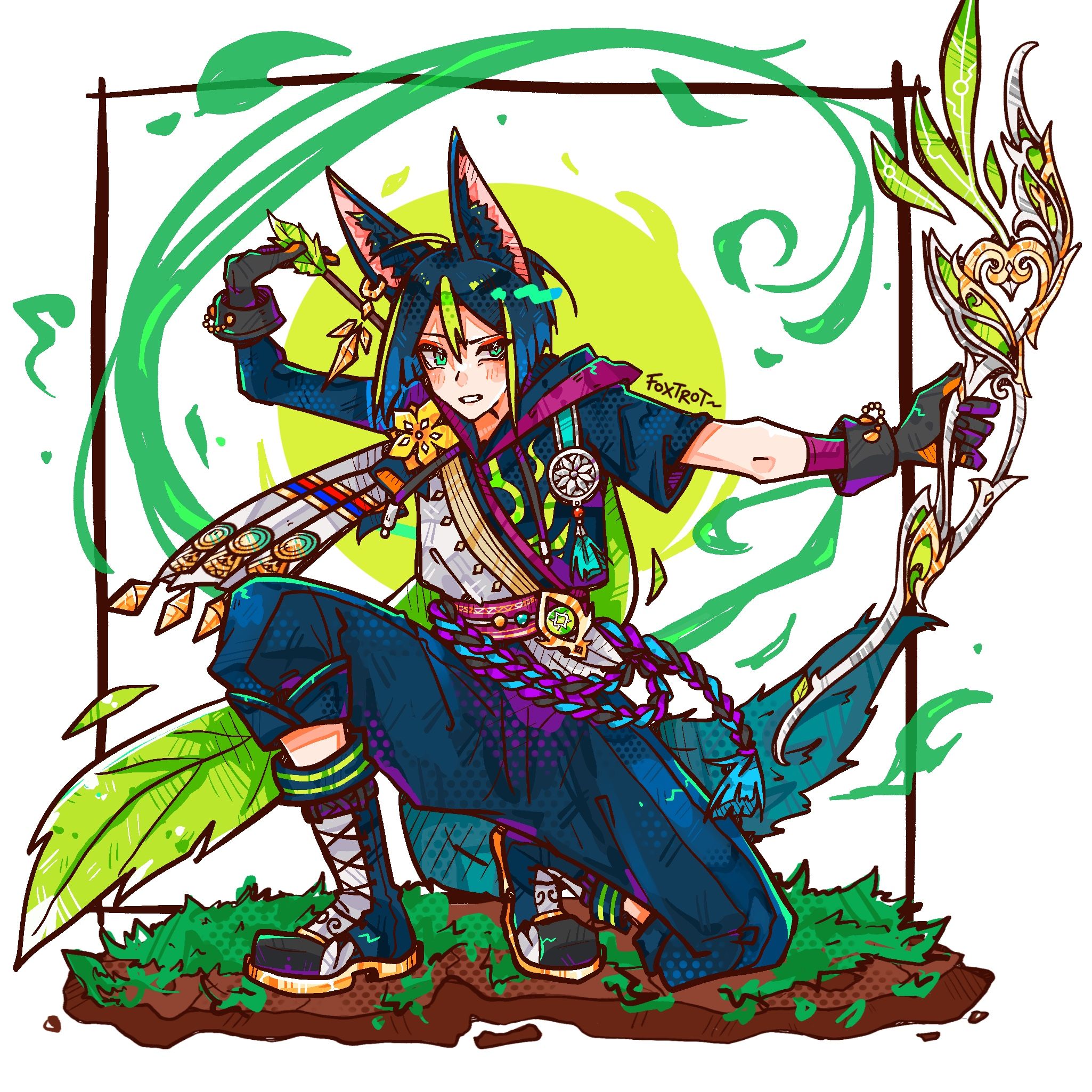 Tighnari fanart Genshin Impact | HoYoLAB