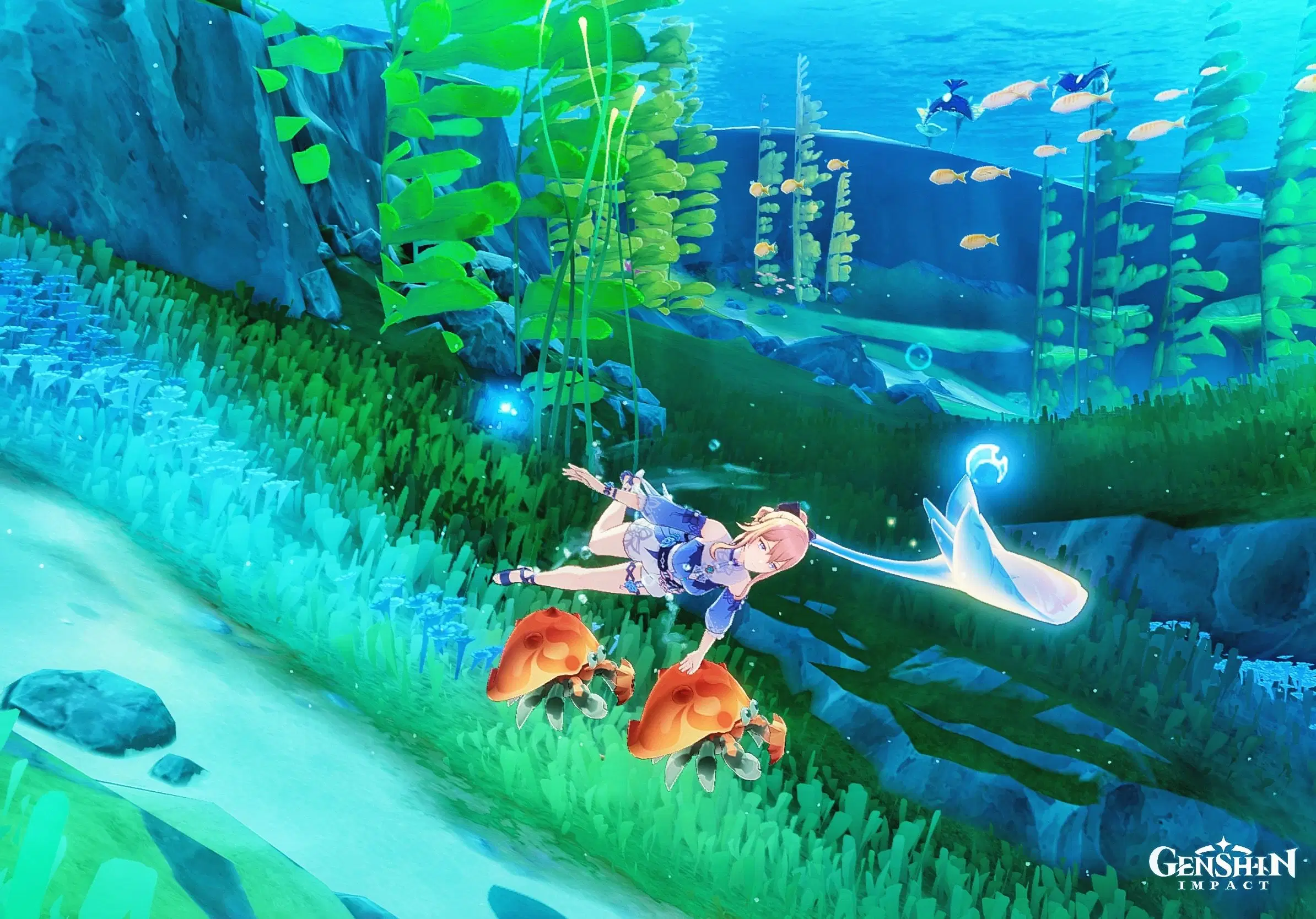 Fontaine Underwater Screenshots 🫧 Genshin Impact | HoYoLAB