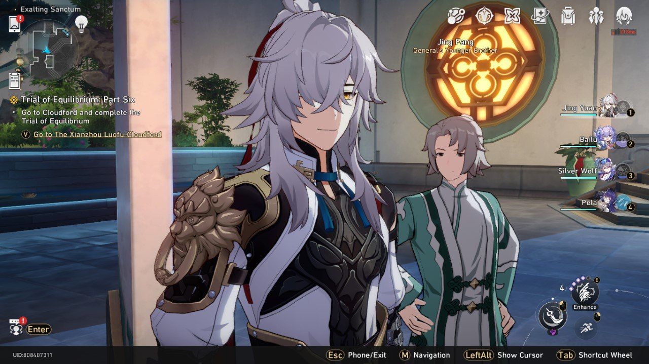 If you haven't seen Jing Yuan's younger brother ( Jing Fang) Honkai ...