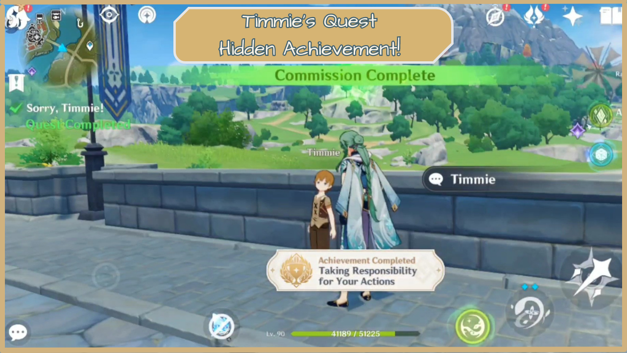 {Quest Hidden Achievement} ~ "Taking Responsability for Your Actions ...