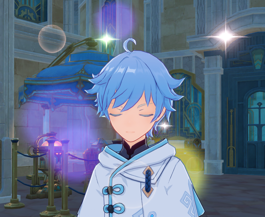 So today I learned that Fonta just makes you sparkle Genshin Impact ...