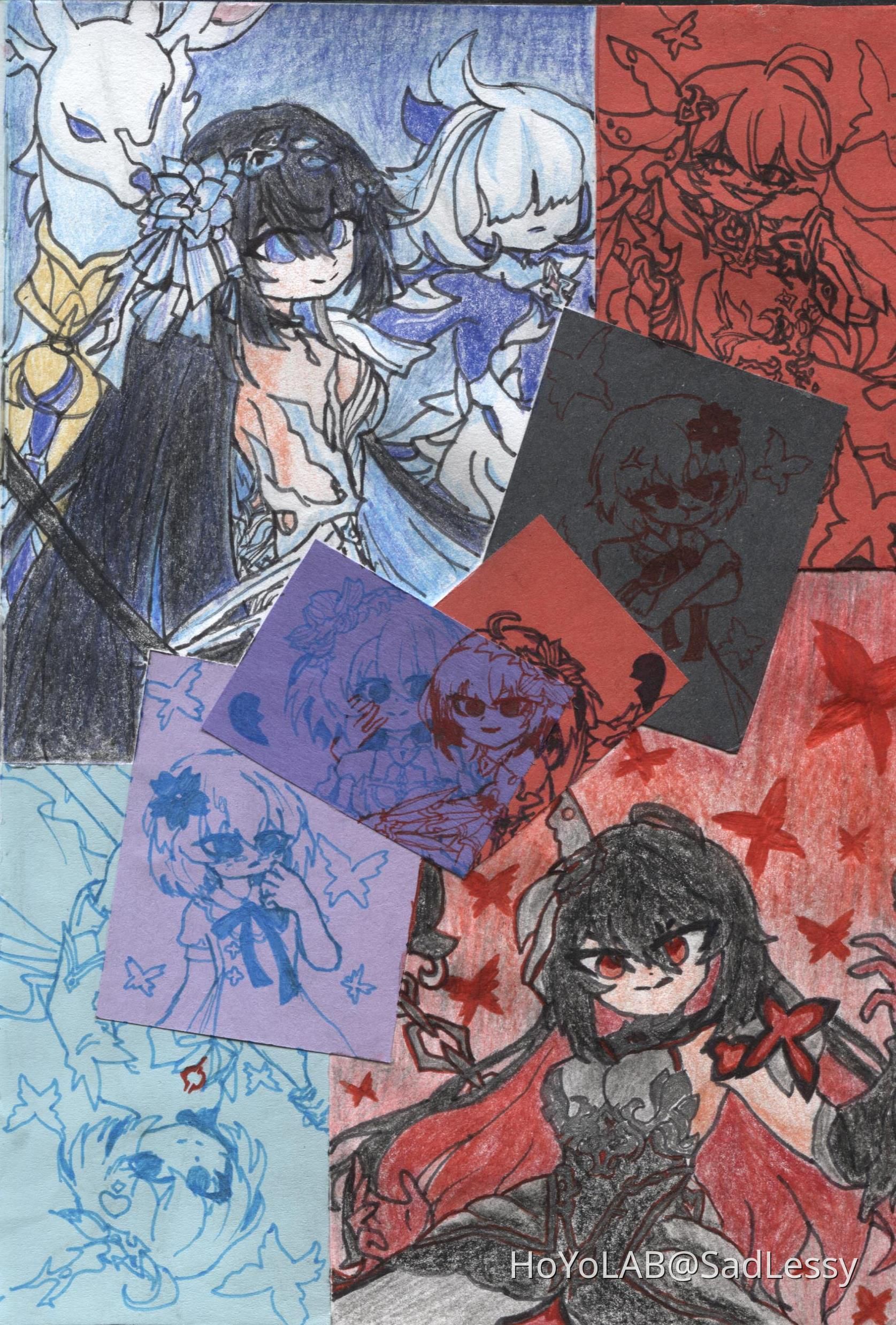 Seele and Veliona Honkai Impact 3rd | HoYoLAB