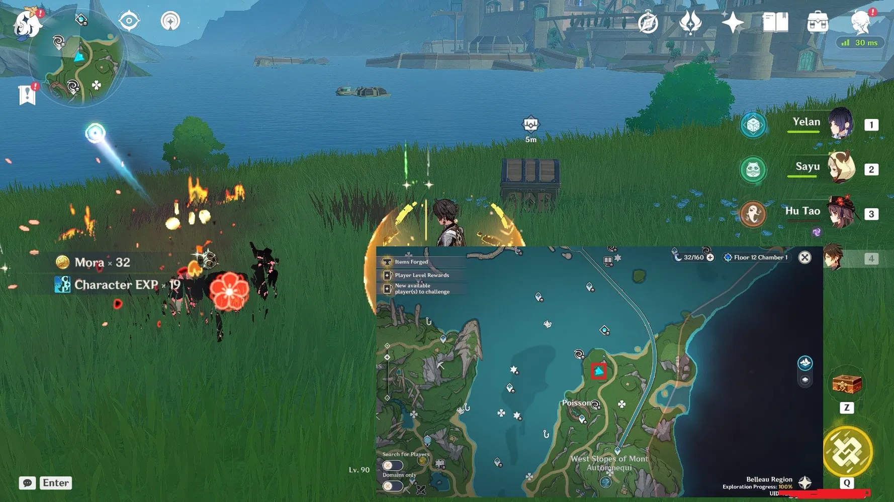 pick flowers and kill pyro Whopperflower Genshin Impact | HoYoLAB