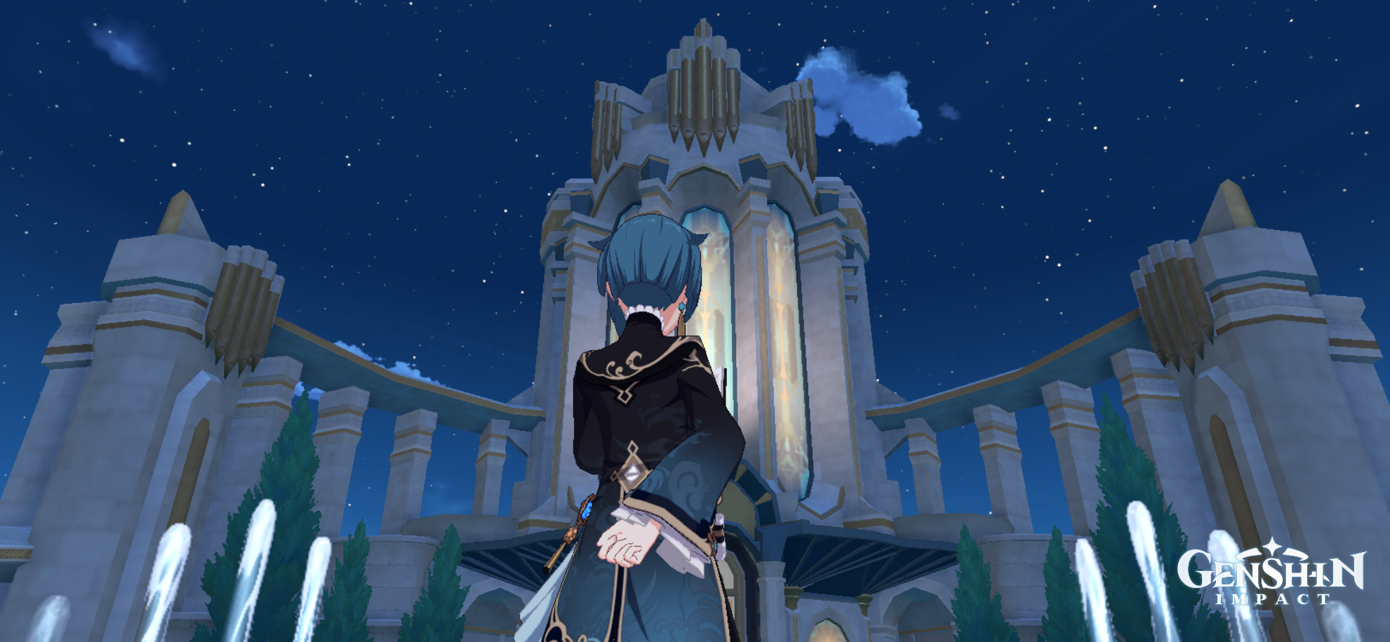 Xingqiu can read anywhere Genshin Impact | HoYoLAB