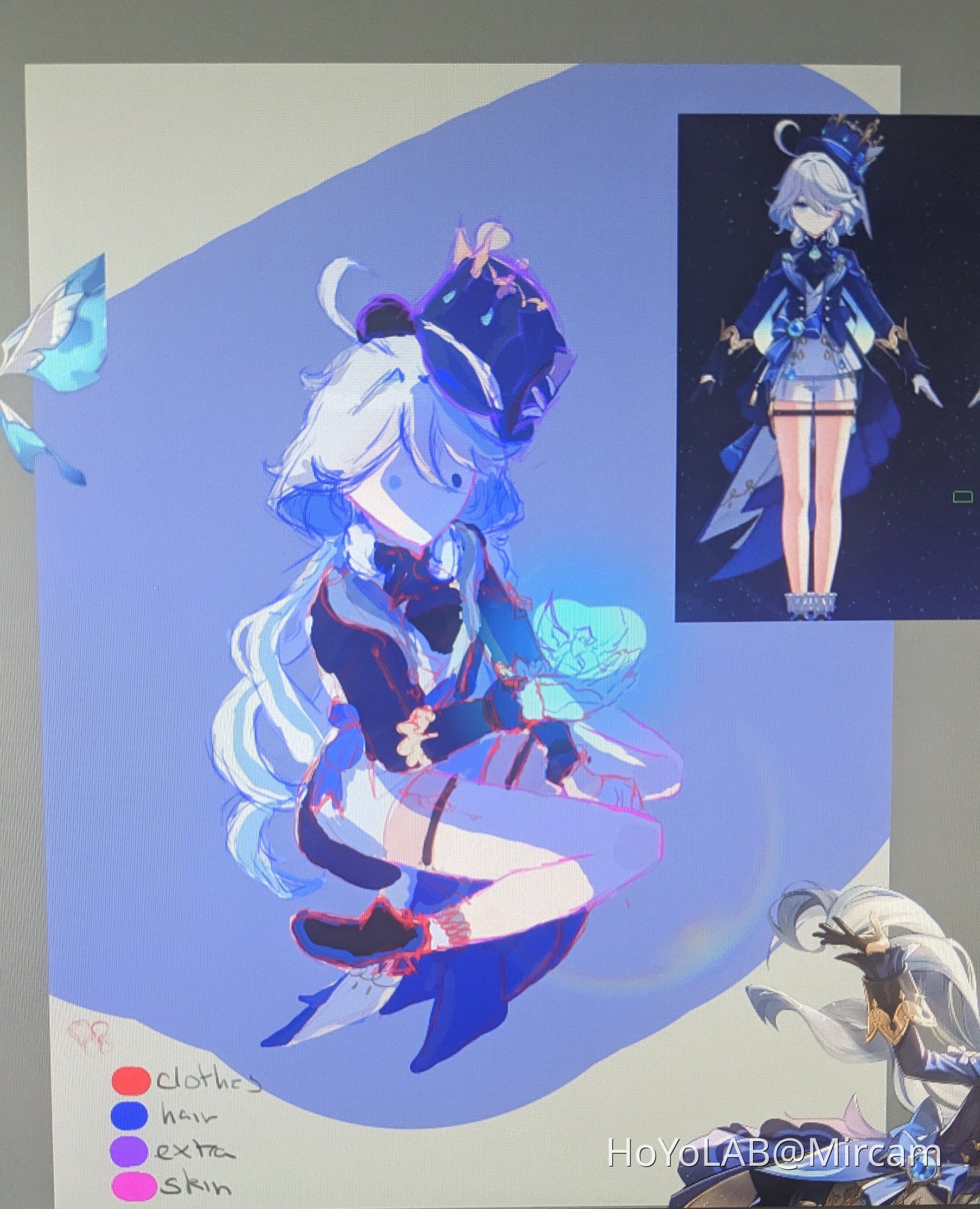 Focalors WIP Genshin Impact | HoYoLAB