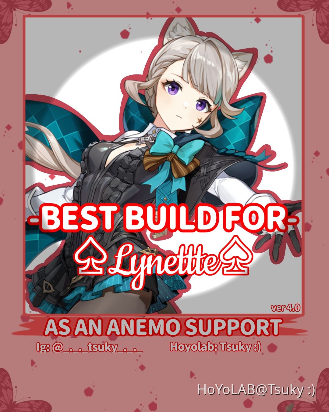 BEST BUILD FOR LYNETTE AS A ANEMO SUPPORT°ʚ(*´꒳`*)ɞ° Genshin Impact | HoYoLAB