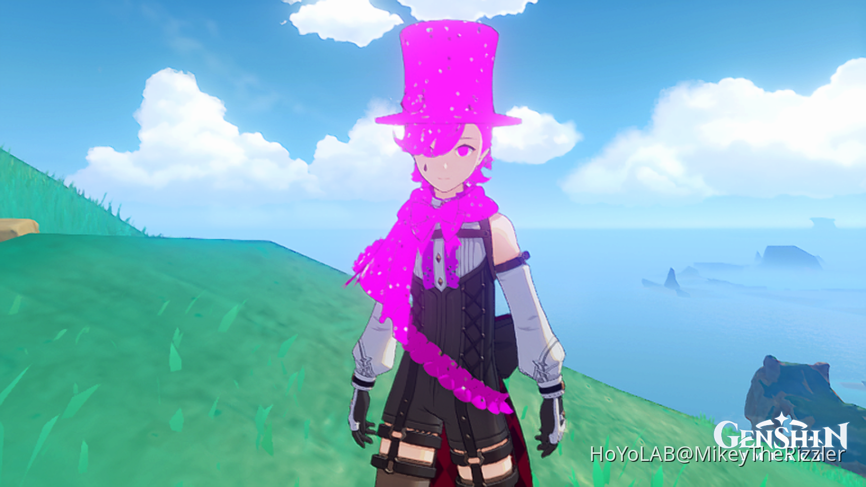 Hello??? Girlie pop turns pink Genshin Impact | HoYoLAB