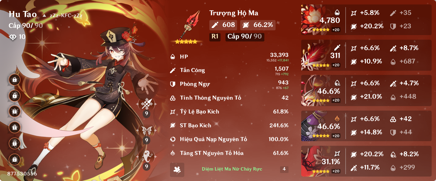 Một số char build cùi bắp của tôi Genshin Impact | HoYoLAB