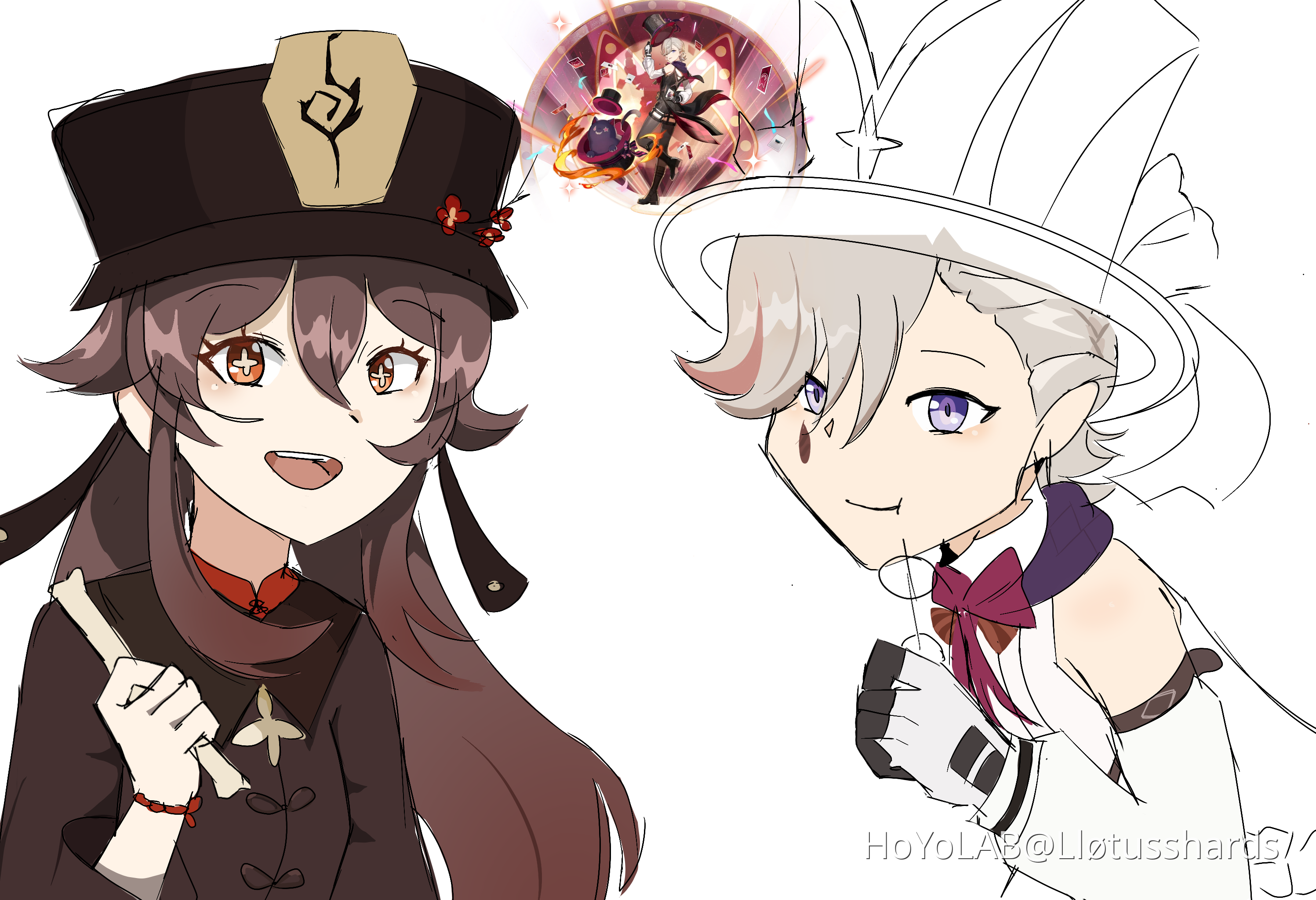 Unfinished drawing dump Genshin Impact | HoYoLAB