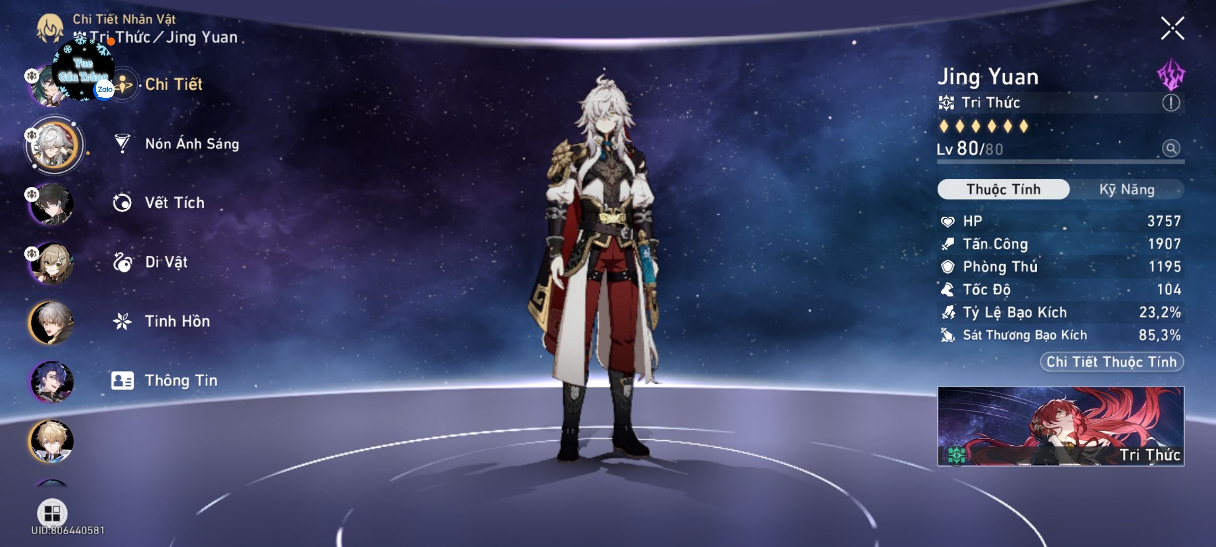 Mọi người ơi chỉ e cách build Tướng Quân với ah Honkai: Star Rail | HoYoLAB