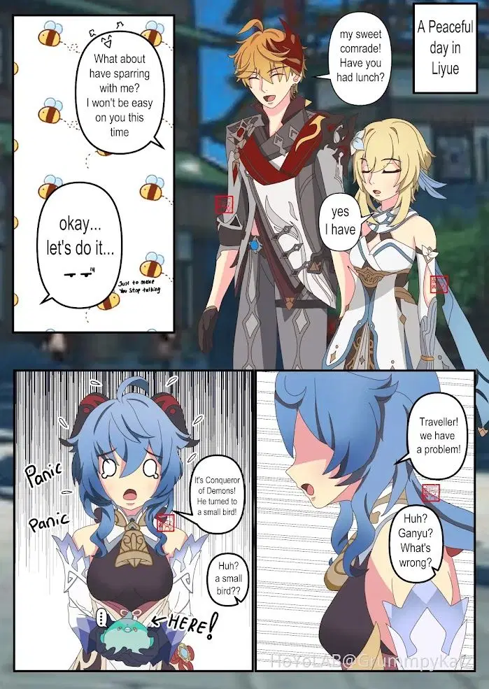Xiaolumi + A bit of Chilumi Comic! Genshin Impact | HoYoLAB