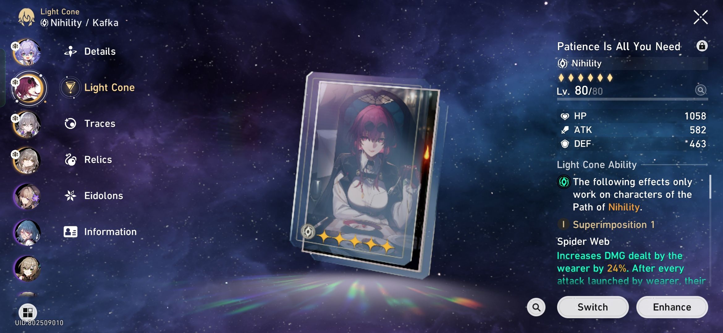 Kafka ️ Honkai: Star Rail | HoYoLAB