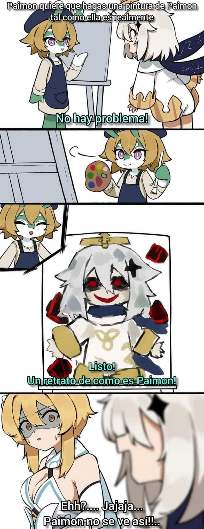 Paimon el jefe final 😧 Genshin Impact | HoYoLAB