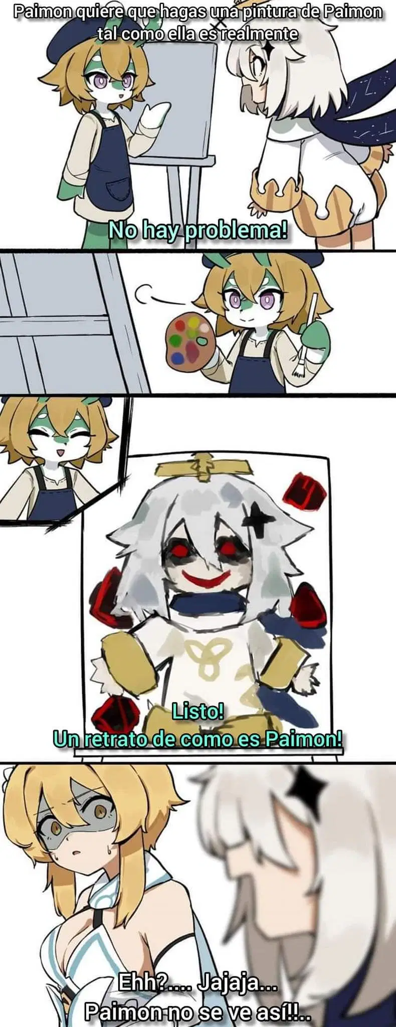 Paimon el jefe final 😧 Genshin Impact | HoYoLAB