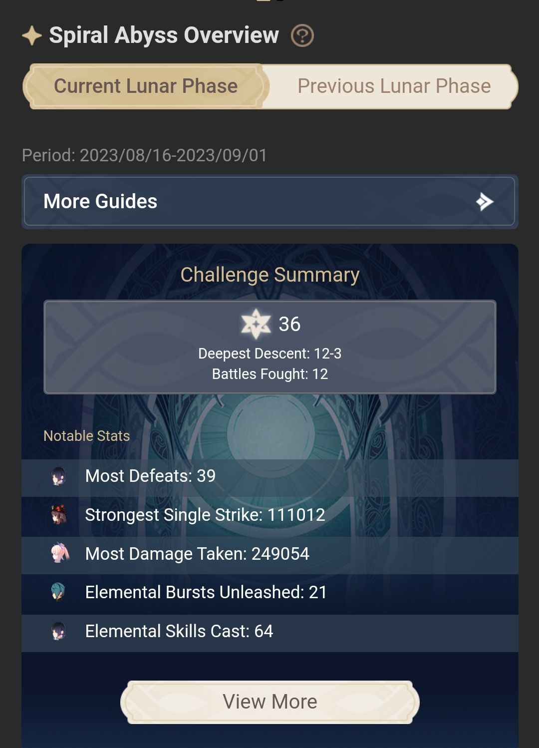 Abyss comp 4.0 documentation Genshin Impact | HoYoLAB