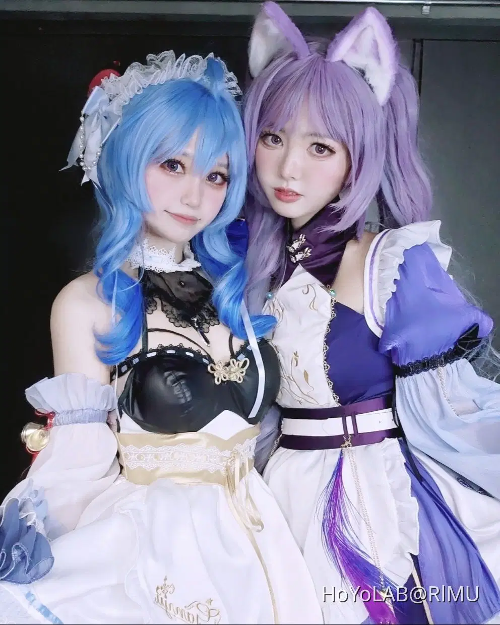 Ganyu x Keqing maid cosplay Genshin Impact | HoYoLAB