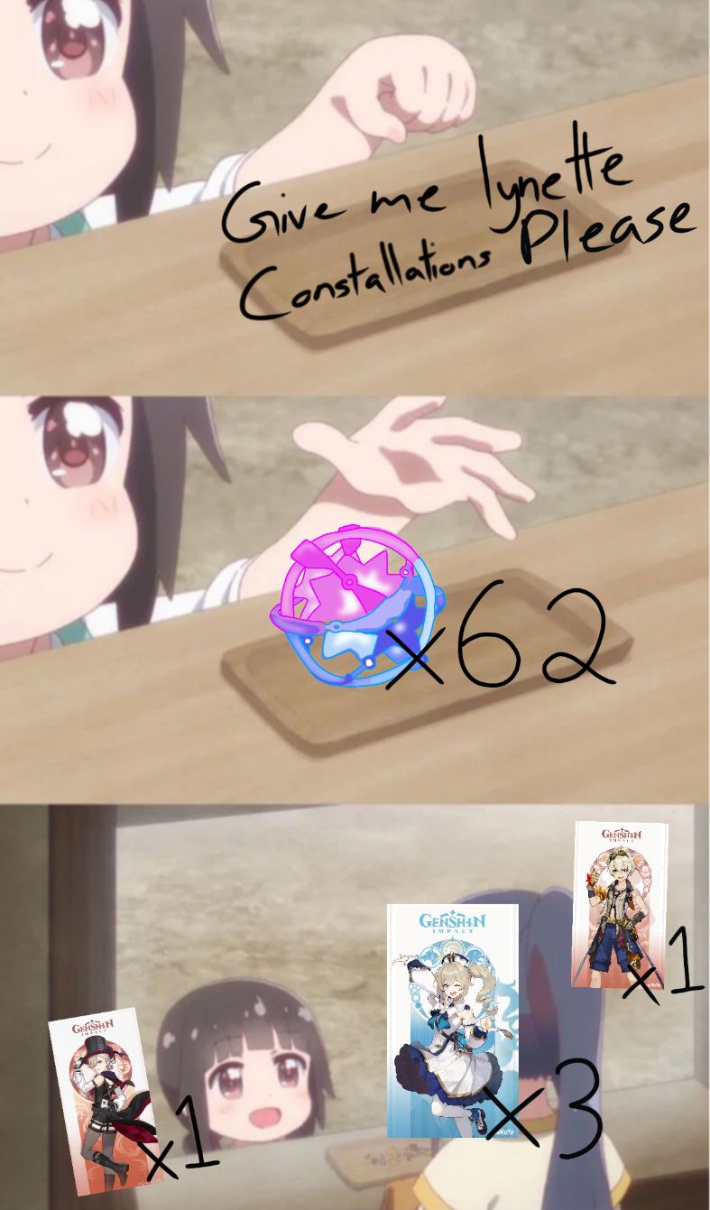 I just wanted Lynette and bennett cons Genshin Impact | HoYoLAB