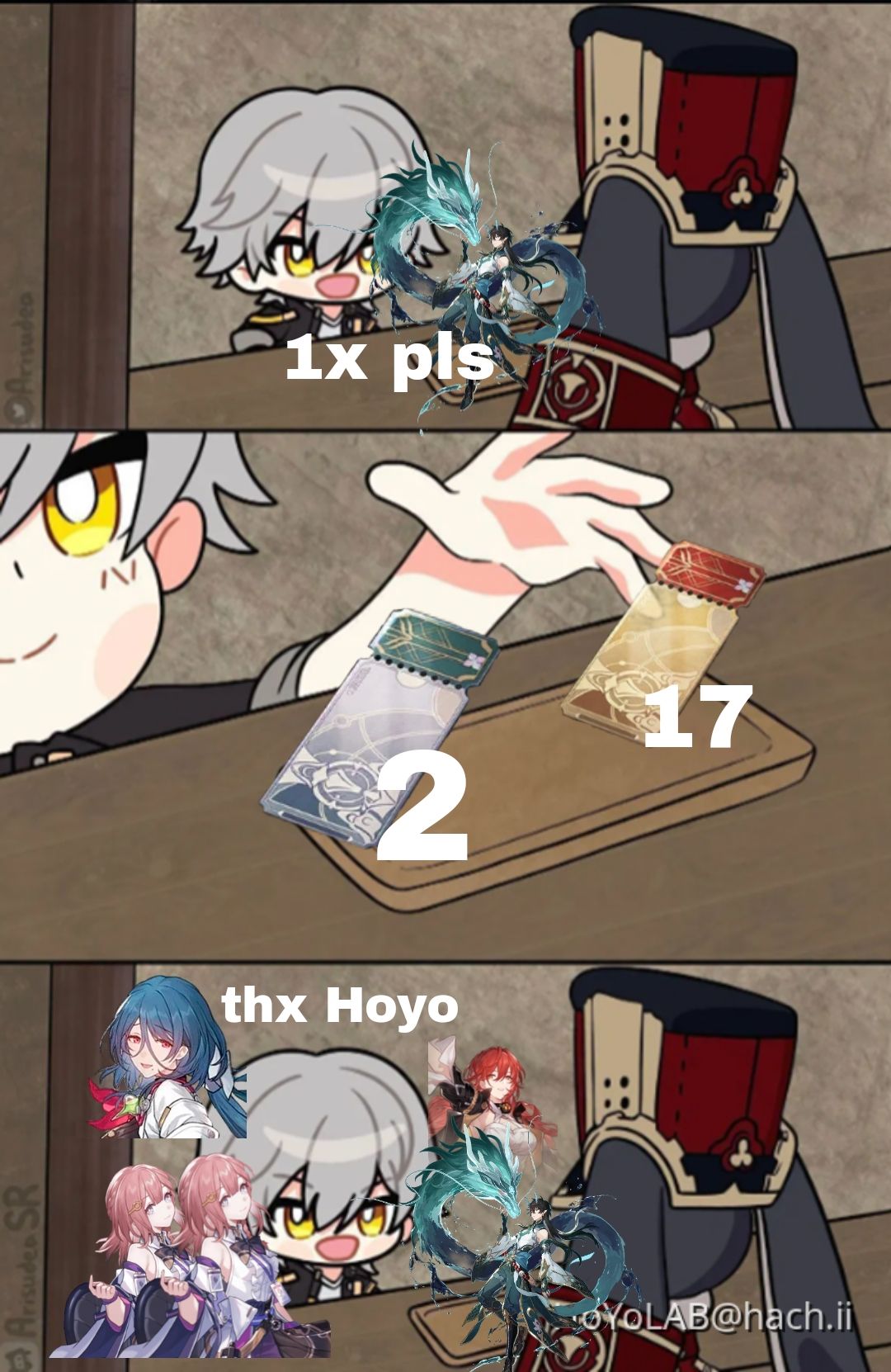 The Luckiest 17 limited and 2 standard pulls in my life xD Honkai: Star Rail | HoYoLAB