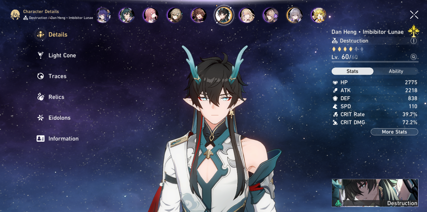 I Got Him and his LC ! "He's Dan Heng, not Dan Feng" Honkai: Star Rail ...