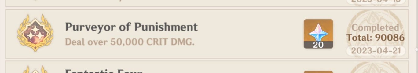 Finally beat my highest crit dmg!! Genshin Impact | HoYoLAB