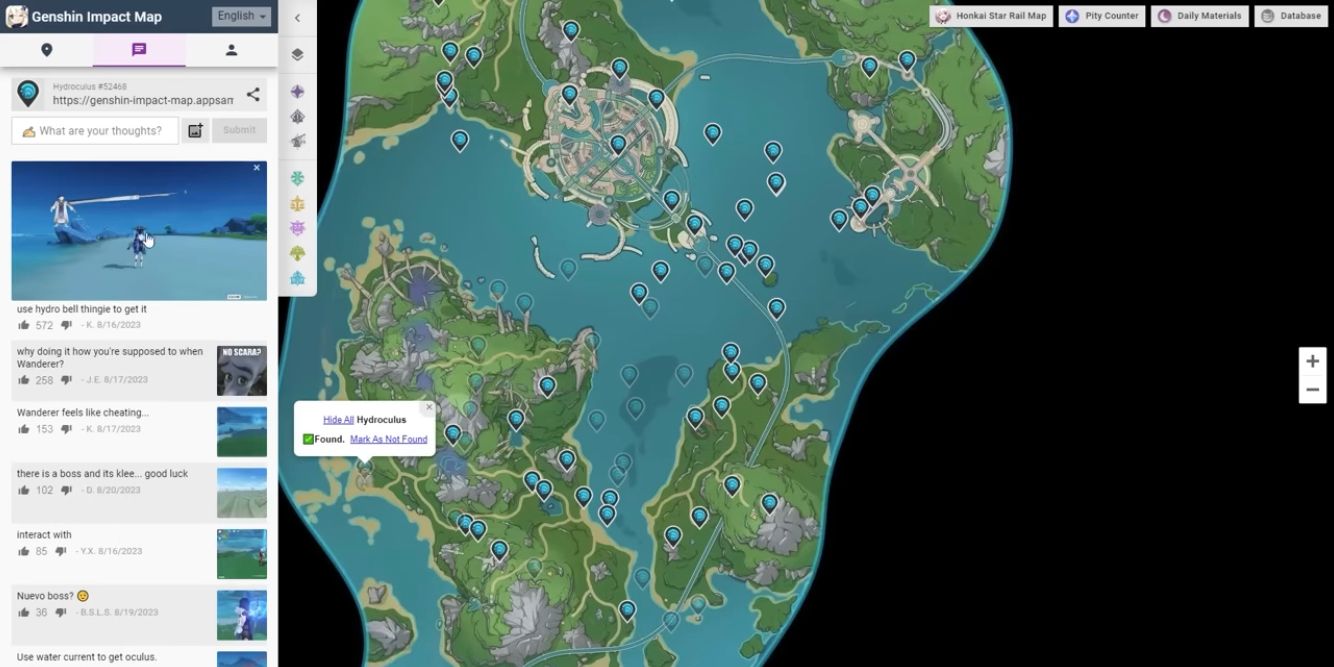 GENSHIN INTERACTIVE MAP IM WHEEZING HELP Genshin Impact | HoYoLAB