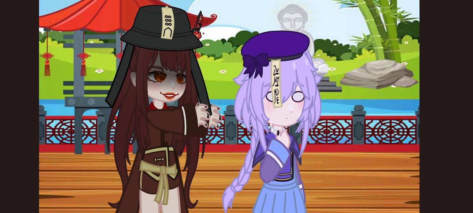 Hu tao and qiqi (gacha nox) Genshin Impact | HoYoLAB