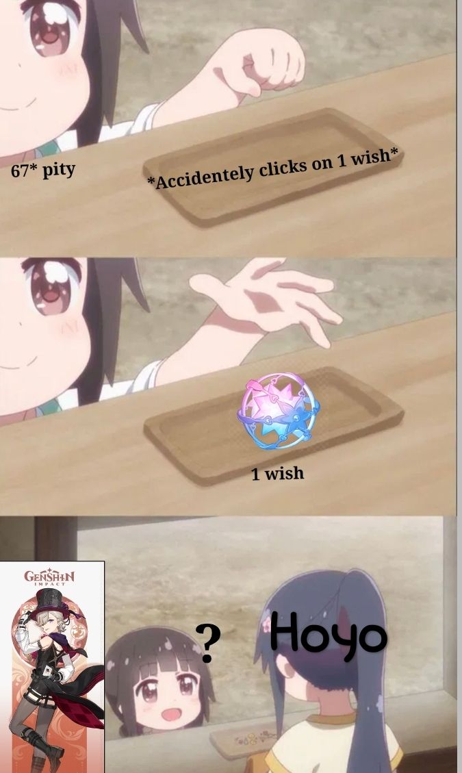 Lucky pull. But kinda unlucky too. (Because i didn't have any materials ...