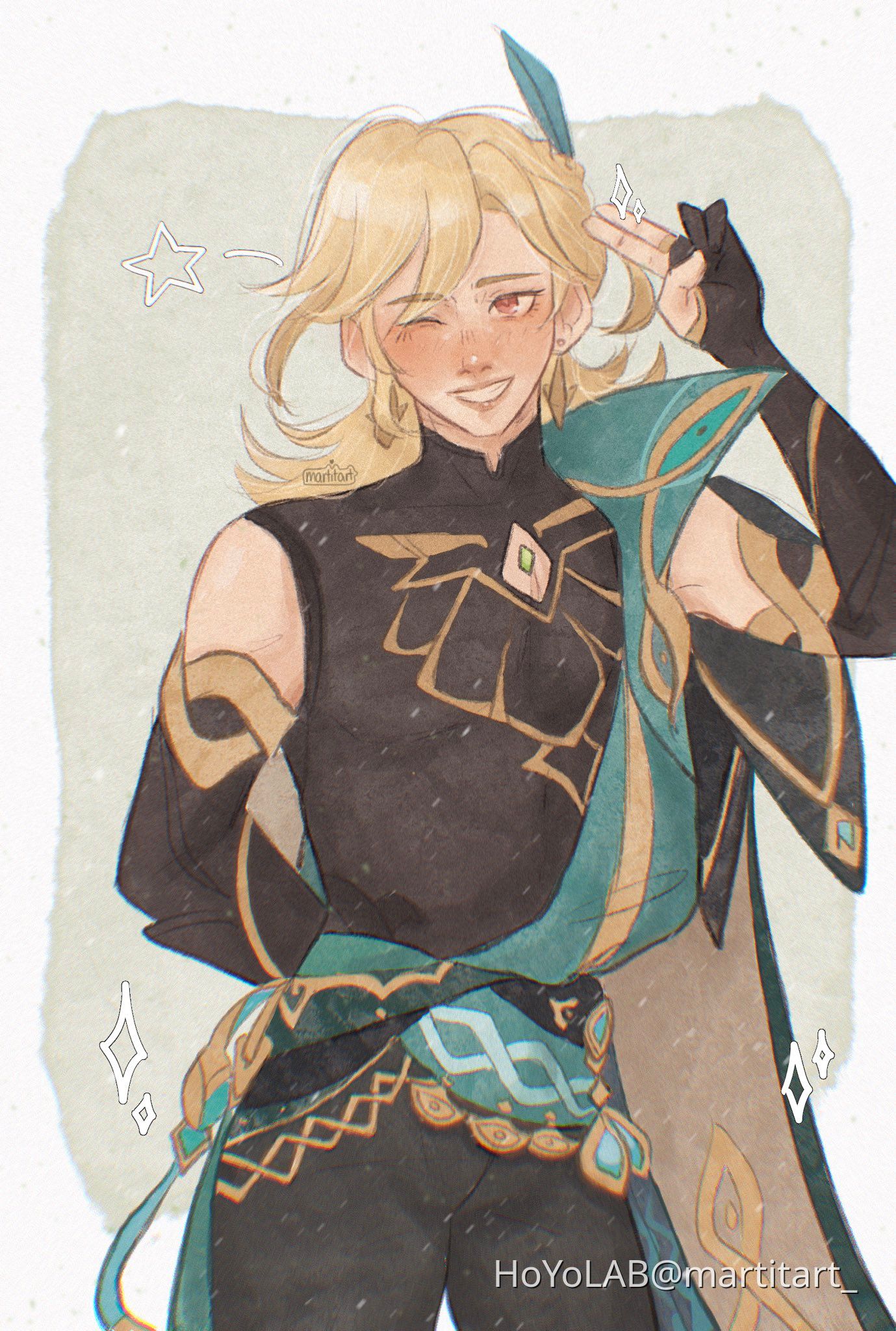 kaveh with alhaitham's clothes! Genshin Impact | HoYoLAB