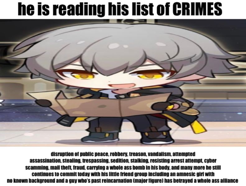 Dumb Caelus memes I made at 1am Honkai: Star Rail | HoYoLAB