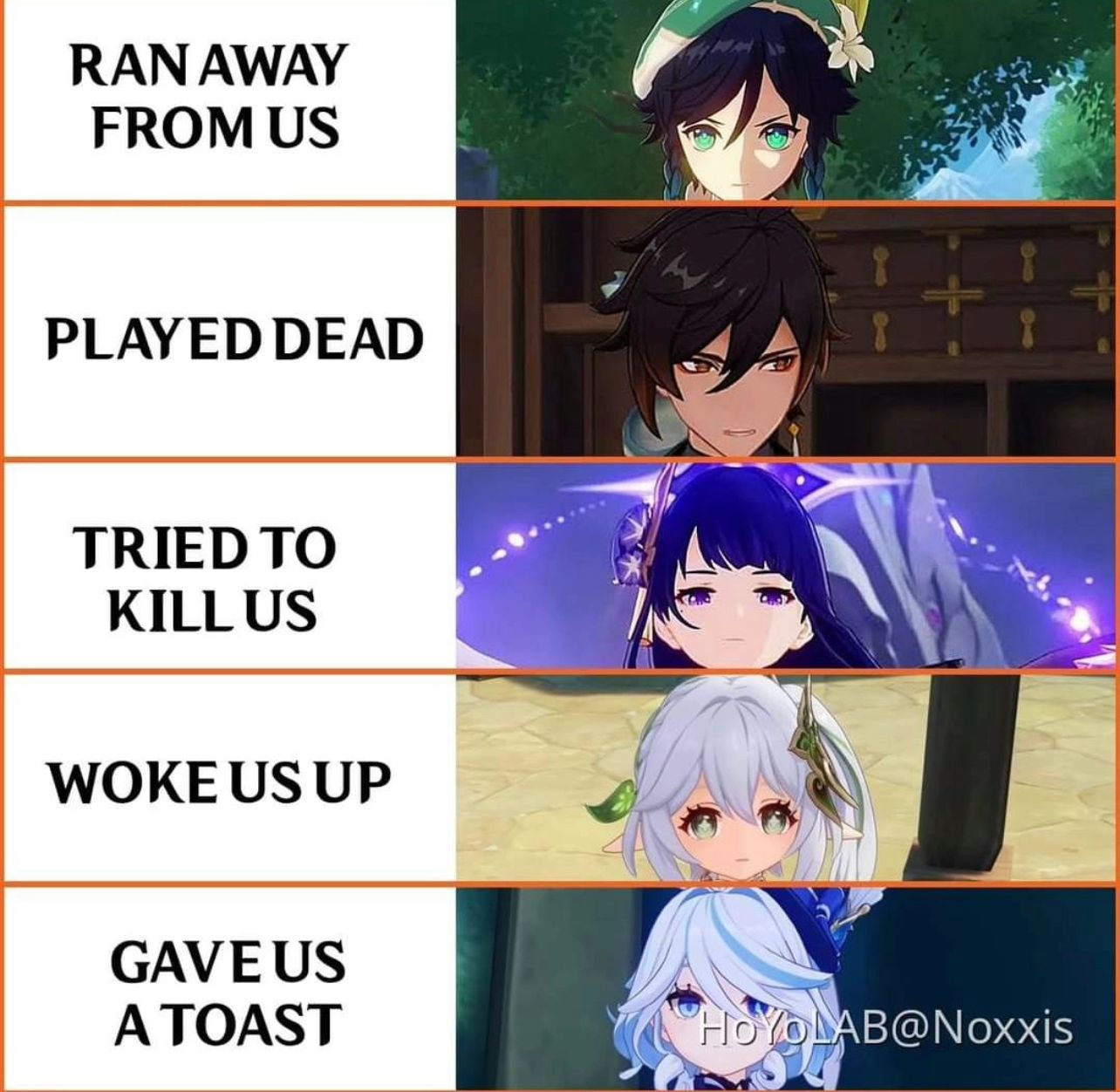 How we got introduced to all the archons.. Genshin Impact | HoYoLAB