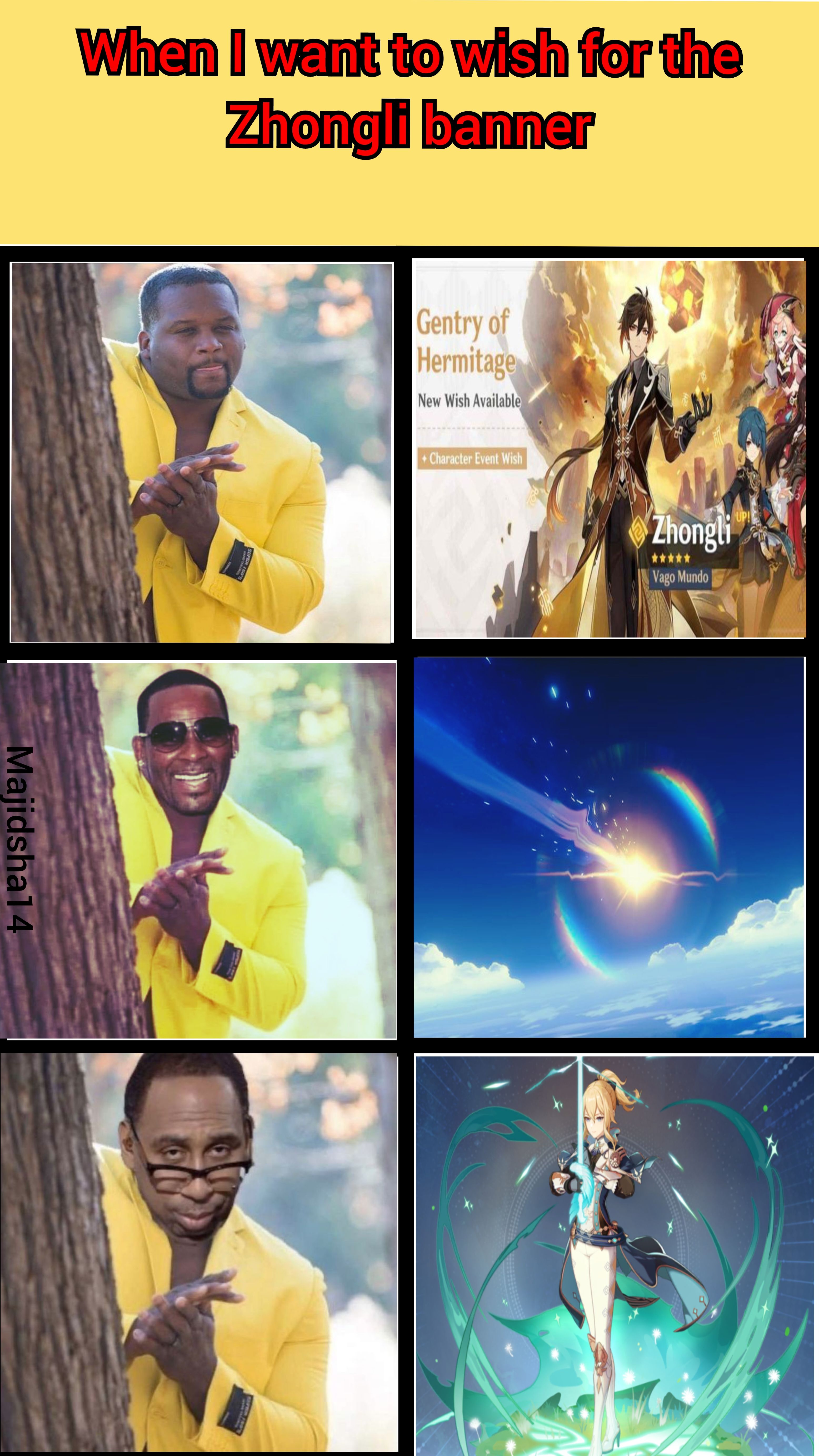 When i wish Zhongli Genshin Impact | HoYoLAB