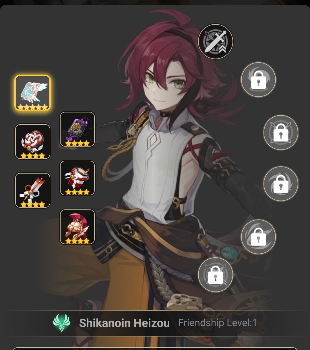 is this artefact and weapon good for heizo? Genshin Impact | HoYoLAB