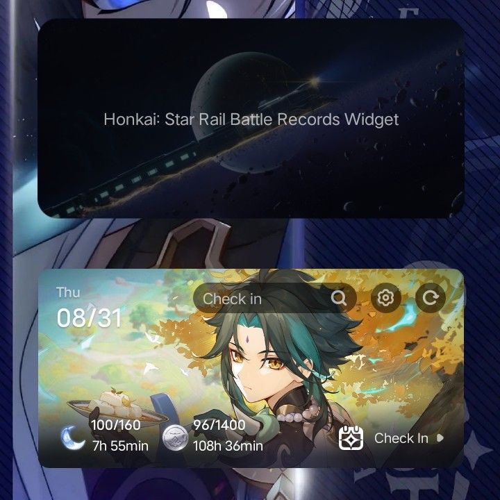 Honkai Widgets Honkai: Star Rail | HoYoLAB