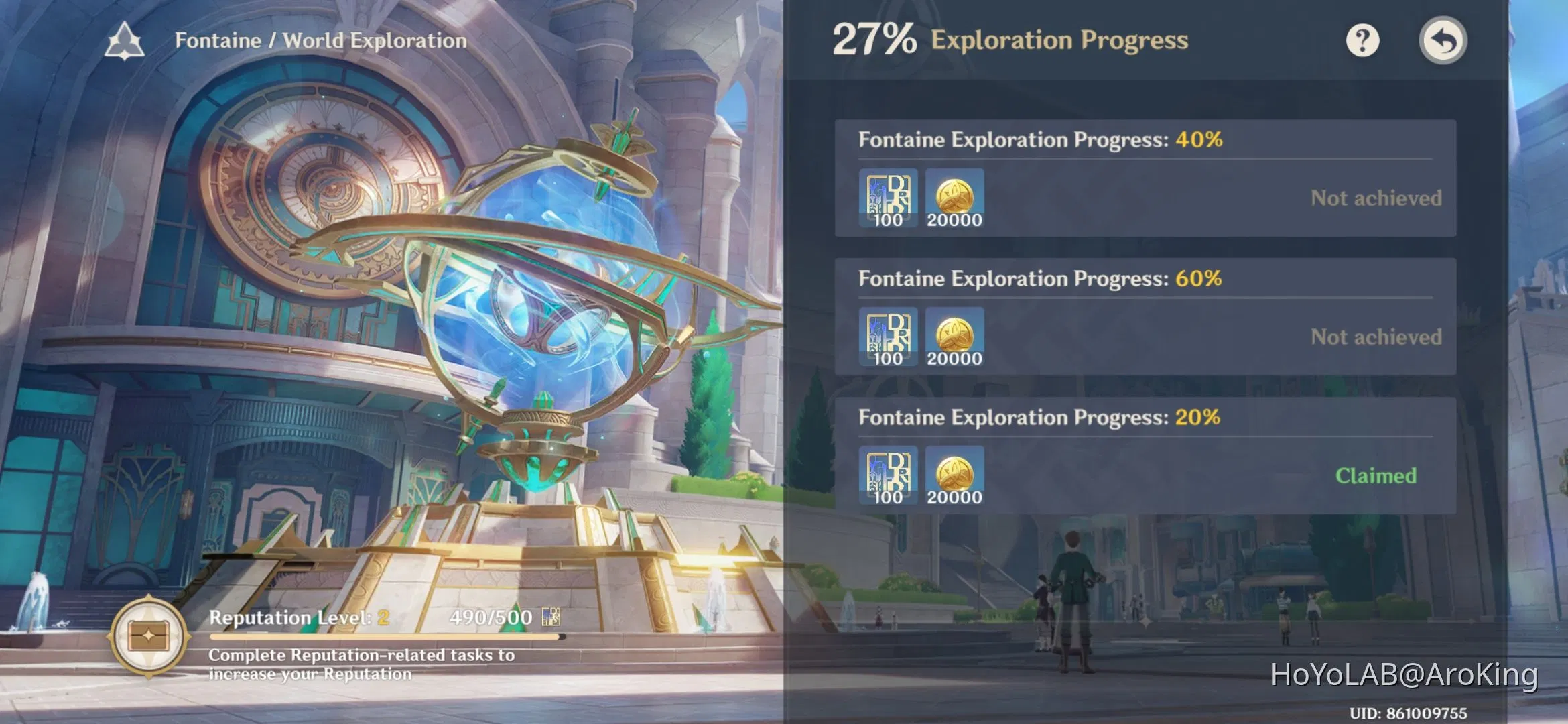 How they count exploration progress???? Genshin Impact | HoYoLAB