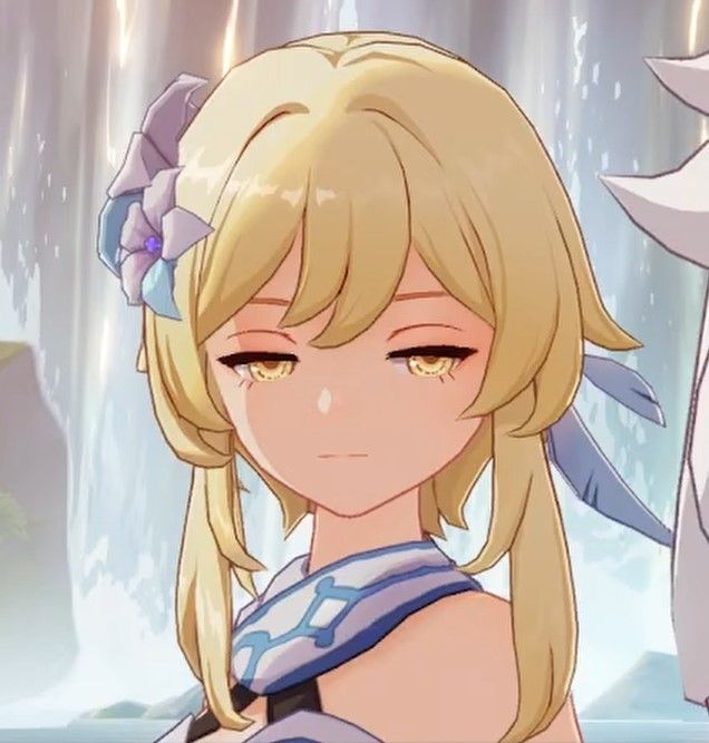 When paimon starts talking about all the Fontaine food they're going to ...