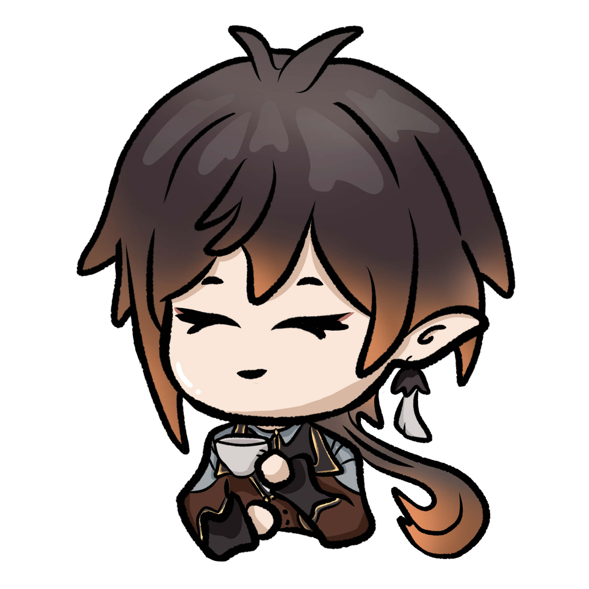 Zhongli Chibi Genshin Impact | HoYoLAB