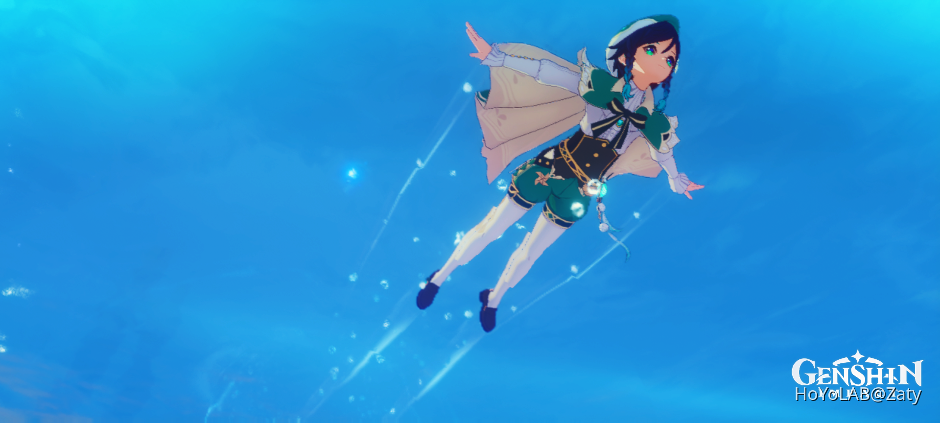 Swimming Genshin Impact | HoYoLAB