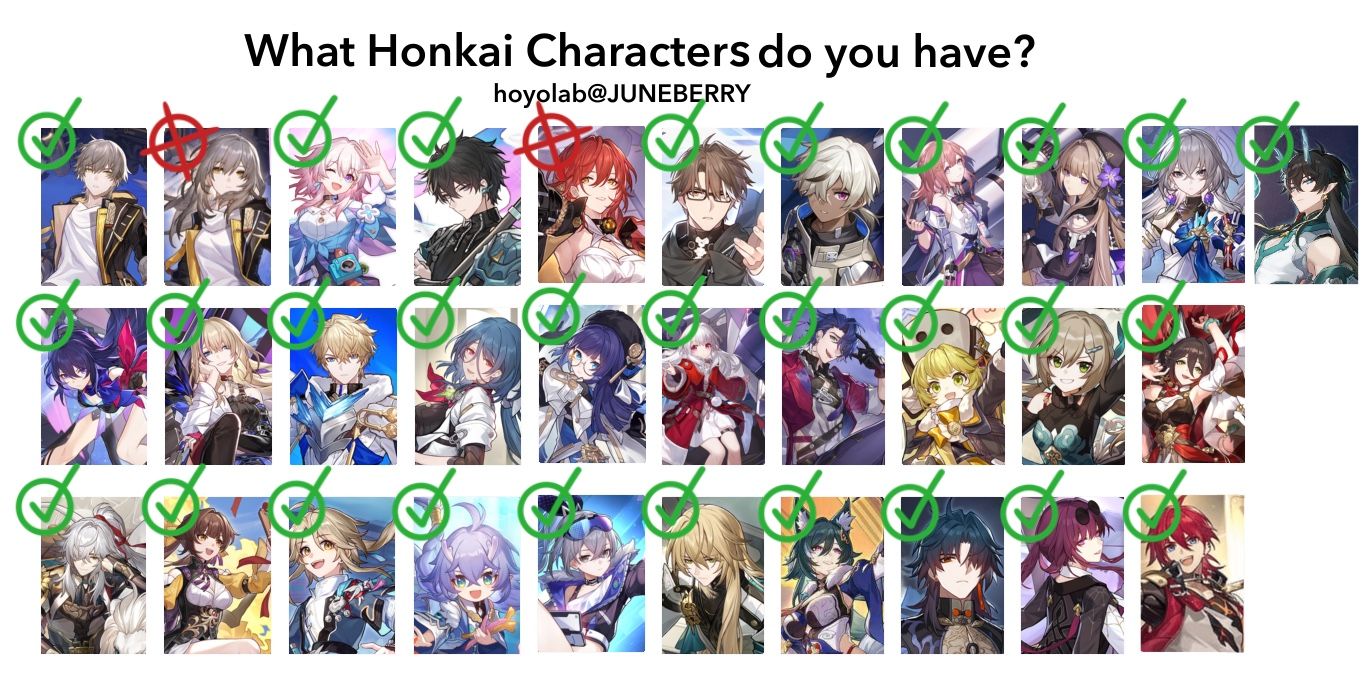 StarRail Roll Call! Honkai: Star Rail | HoYoLAB