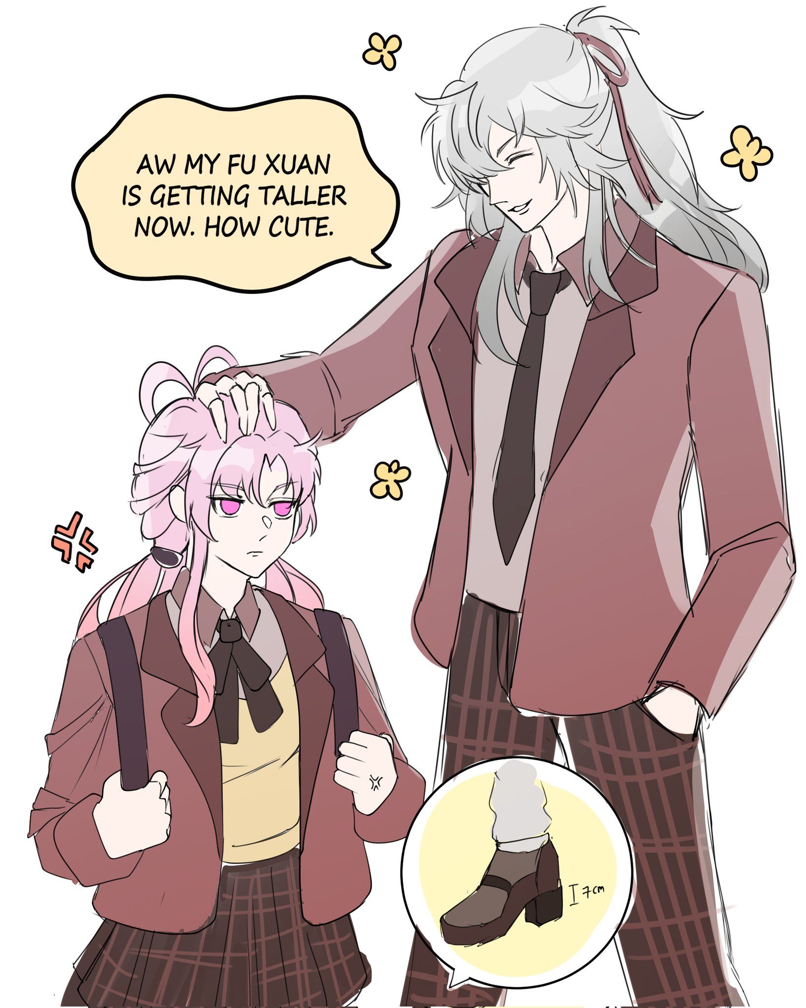 Jing Yuan x Fu Xuan Highschool AU by Okishiyo Honkai: Star Rail | HoYoLAB