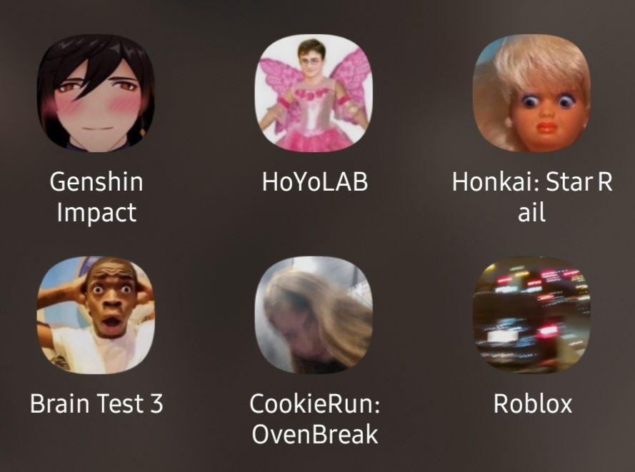 my new app icons | HoYoLAB